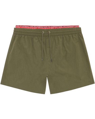 Green DIESEL Beachwear and Swimwear for Men | Lyst