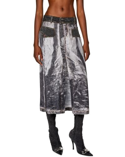 Black DIESEL Skirts for Women | Lyst