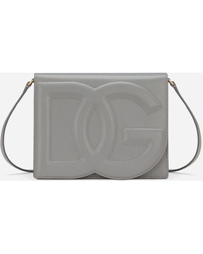 Gray Dolce & Gabbana Shoulder bags for Women | Lyst