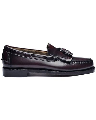 Purple Sebago Slip-on shoes for Men | Lyst