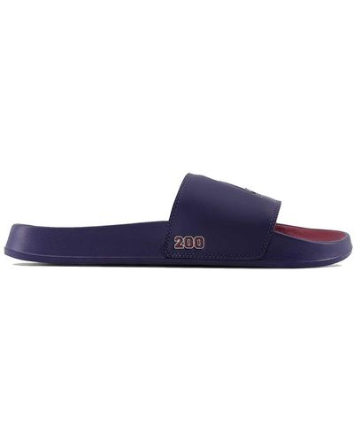 Blue New Balance Sandals, slides and flip flops for Men | Lyst