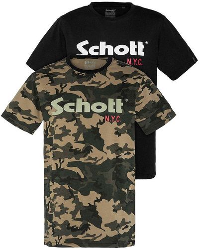 Schott Nyc T-shirts for Men | Online Sale up to 82% off | Lyst