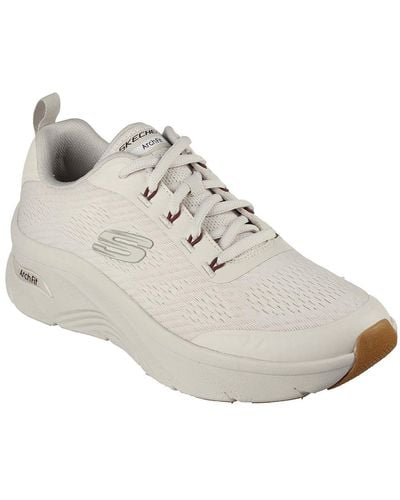White Skechers Sneakers for Men | Lyst
