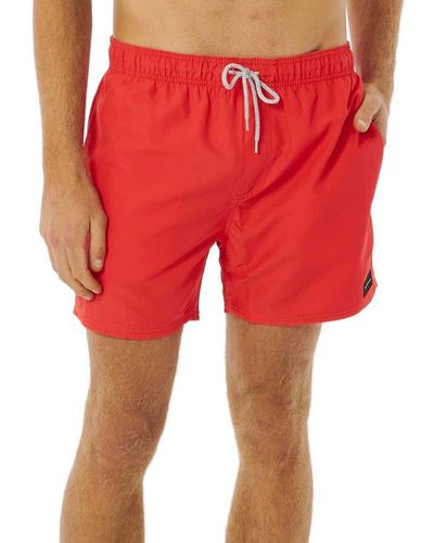 Red Rip Curl Beachwear for Men | Lyst