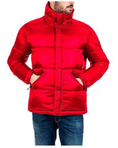Red Replay Jackets for Men | Lyst