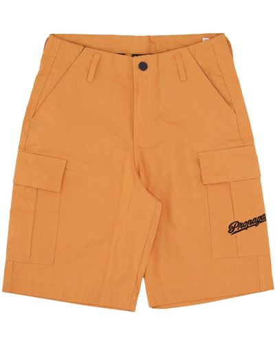 Orange Cargo shorts for Men | Lyst