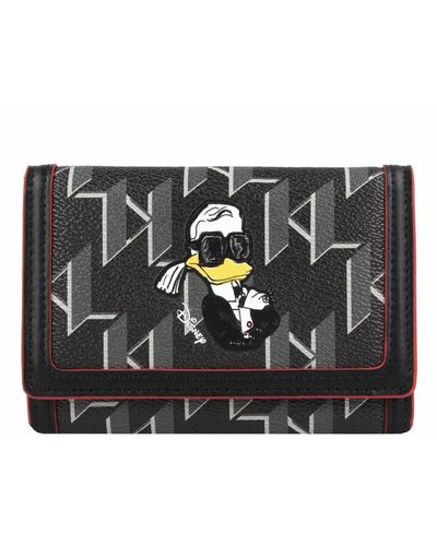Black Karl Lagerfeld Wallets and cardholders for Women | Lyst