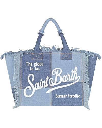 Blue Mc2 Saint Barth Tote bags for Women | Lyst