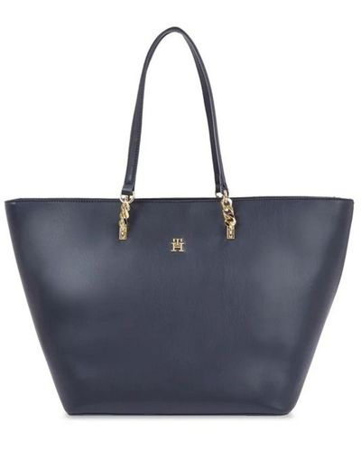 Blue Tommy Hilfiger Tote bags for Women | Lyst