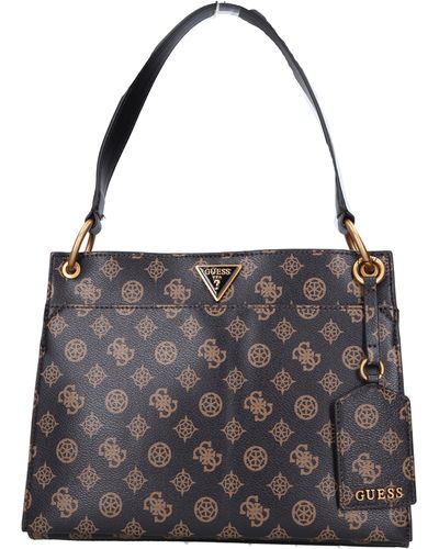 Black Guess Shoulder bags for Women | Lyst