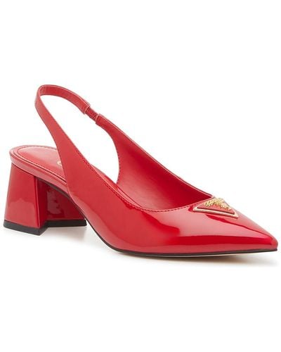 Red Guess Heels for Women | Lyst