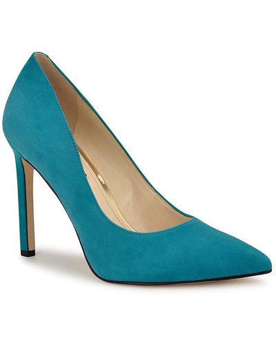 Blue Nine West Heels for Women | Lyst