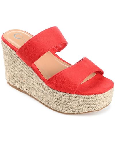 Journee Collection Wedge sandals for Women | Online Sale up to 75% off ...