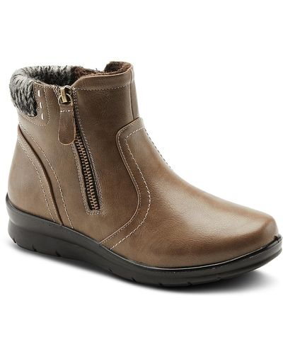 Brown Flexus by Spring Step Boots for Women | Lyst