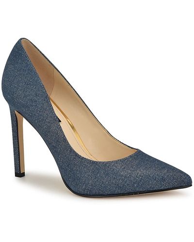 Blue Nine West Heels for Women | Lyst