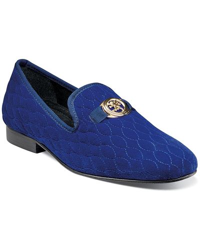 Blue Stacy Adams Slip-on shoes for Men | Lyst