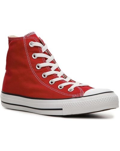 Red Converse Shoes for Women | Lyst