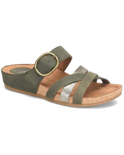 Green EuroSoft Flats for Women | Lyst