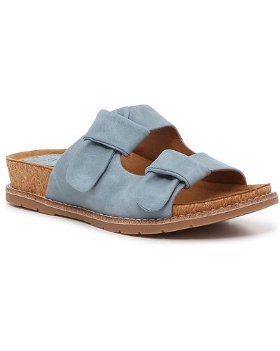 Blue EuroSoft Flats for Women | Lyst
