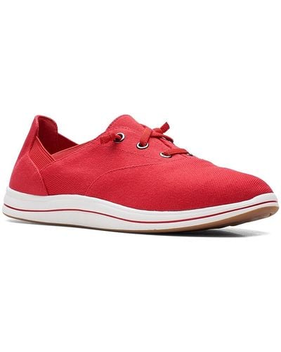 Red Clarks Sneakers for Women | Lyst