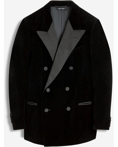 Black dunhill Jackets for Men | Lyst