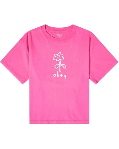 Pink Obey Clothing for Women | Lyst