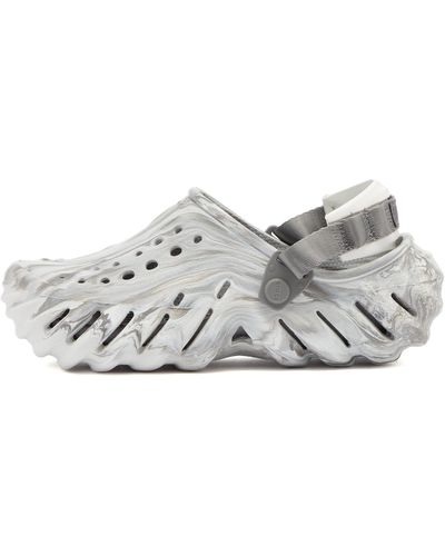 Gray Crocs™ Heels for Women | Lyst