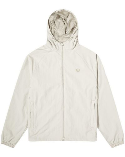 White Fred Perry Jackets for Men | Lyst
