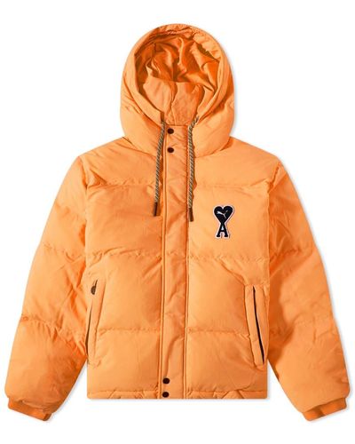 Orange PUMA Jackets for Men | Lyst
