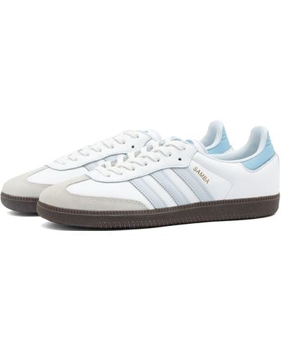 White Adidas Samba Shoes for Women - Up to 15% off | Lyst