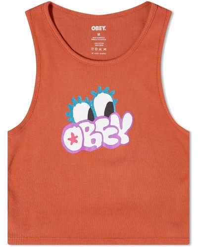 Orange Obey Clothing for Women | Lyst