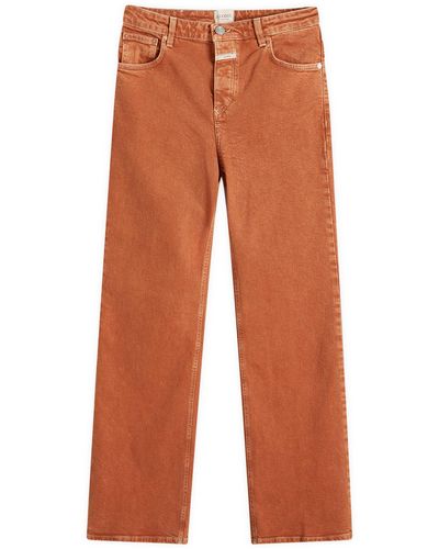 Orange Jeans for Women | Lyst