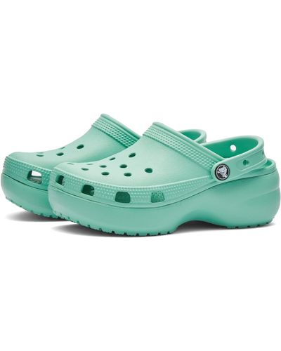 Neon Green Clogs for Women | Lyst