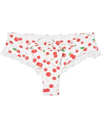 Red Frankie's Bikinis Beachwear and swimwear outfits for Women | Lyst