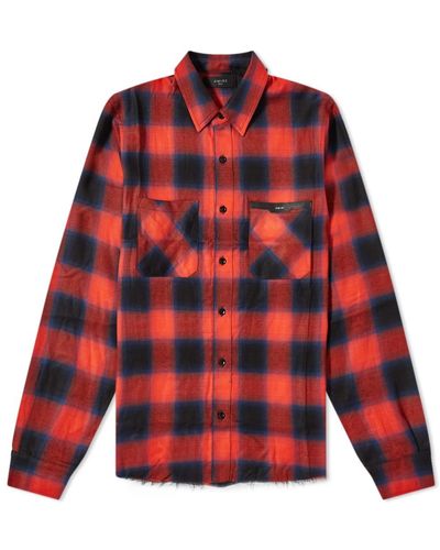 Red Amiri Shirts for Men | Lyst