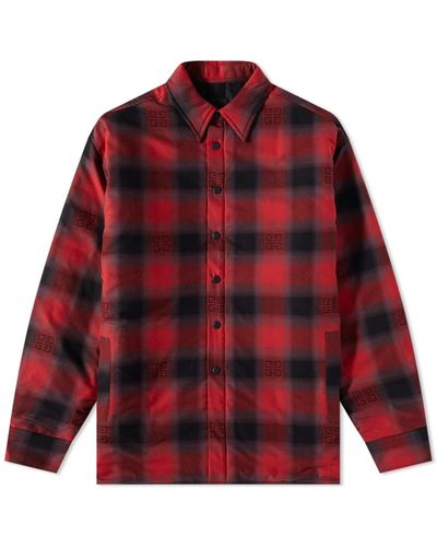 Red Givenchy Shirts for Men | Lyst