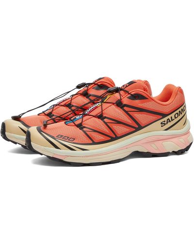 Red Salomon Sneakers for Women | Lyst