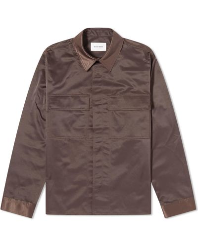 Brown WOOD WOOD Shirts for Men | Lyst