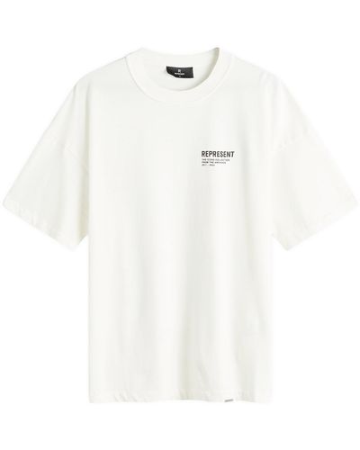 White Represent T-shirts for Men | Lyst