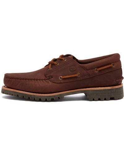Brown Timberland Slip-on shoes for Men | Lyst