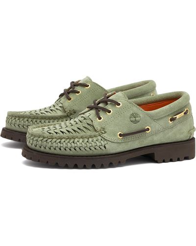 Green Boat and deck shoes for Men | Lyst