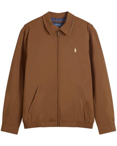 Brown Polo Ralph Lauren Jackets for Men | Lyst