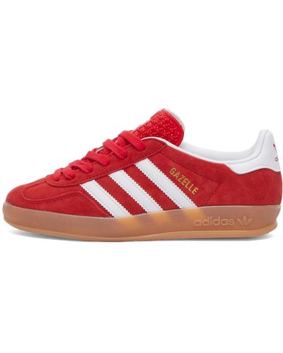 Red Adidas Gazelle Shoes for Women - Up to 25% off | Lyst