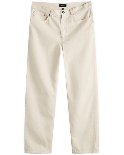 Natural A.P.C. Jeans for Men | Lyst