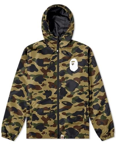 Green A Bathing Ape Jackets for Men | Lyst