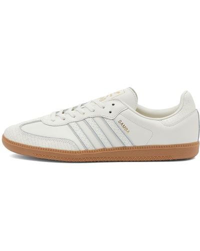 White Adidas Samba Shoes for Women - Up to 33% off | Lyst