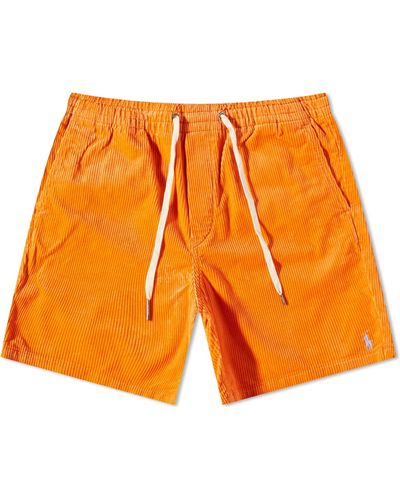 Orange Polo Ralph Lauren Shorts for Men | Lyst