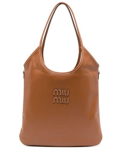 Brown Miu Miu Bags for Women | Lyst