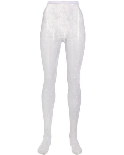 White Marine Serre Hosiery for Women | Lyst