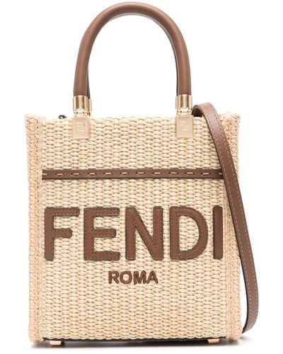 Natural Fendi Tote bags for Women | Lyst